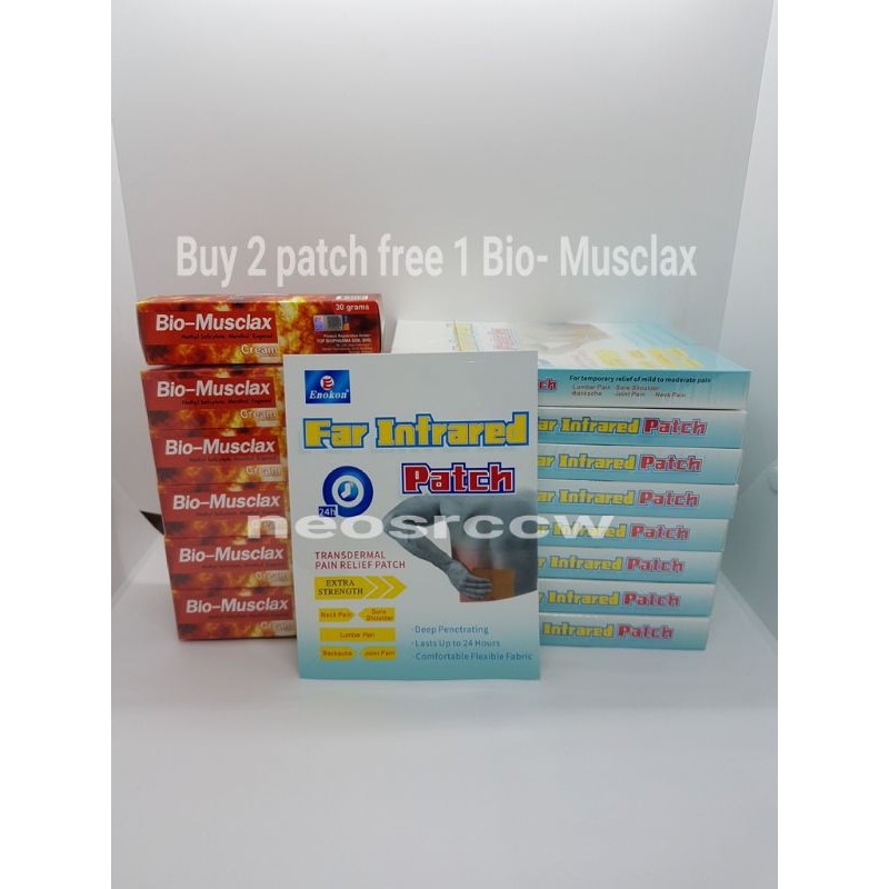 Koyok: Far Infrared Patch/Bio-Musclax 30grams | Shopee Malaysia