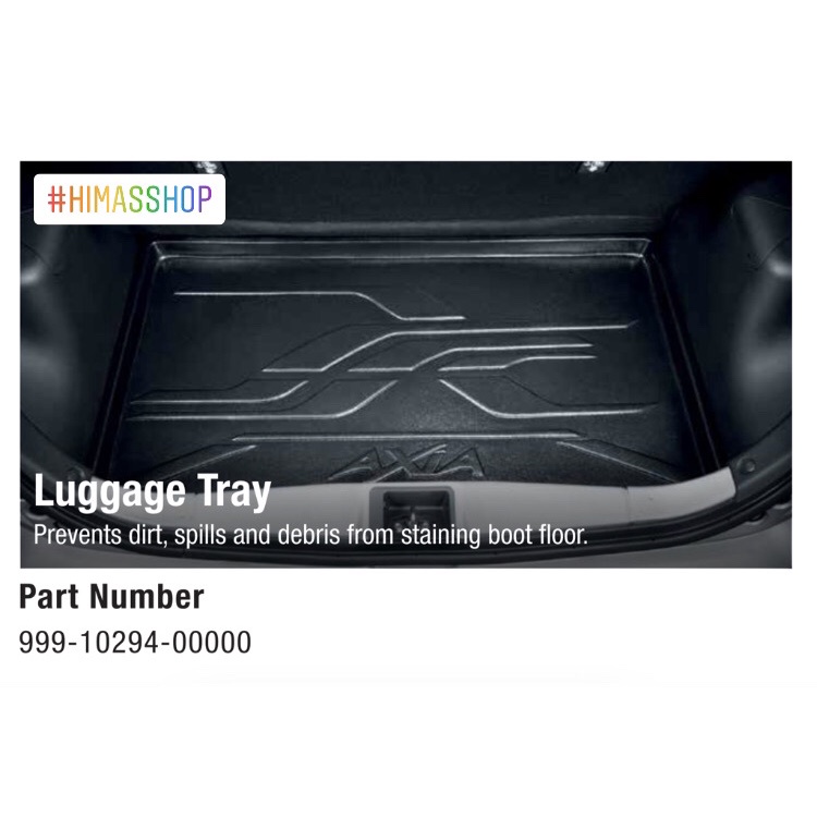[ Original Perodua ] axia luggage tray / boot tray ( gear up ) | Shopee ...