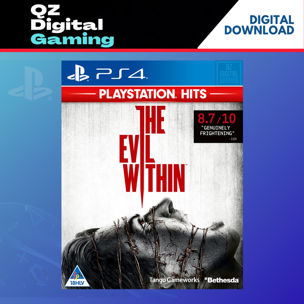 Ps4 The Evil Within Digital Download Shopee Malaysia