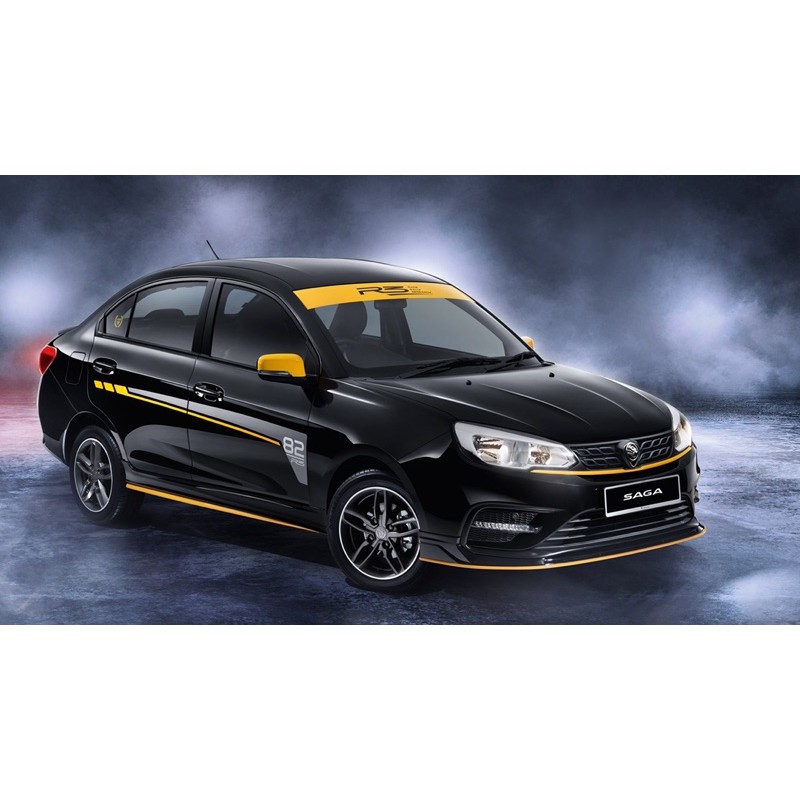 (Ready stock ) S621# PROTON SAGA R3 Limited Edition Car Body Vinyl ...
