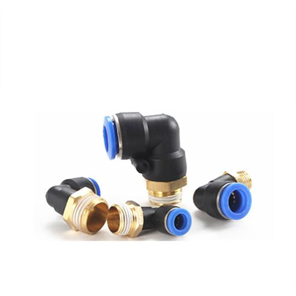 Pneumatic Fitting 90 degree Bspt M5/1/8'' 1/4'' 3/8'' 1/2"Male Inner ...