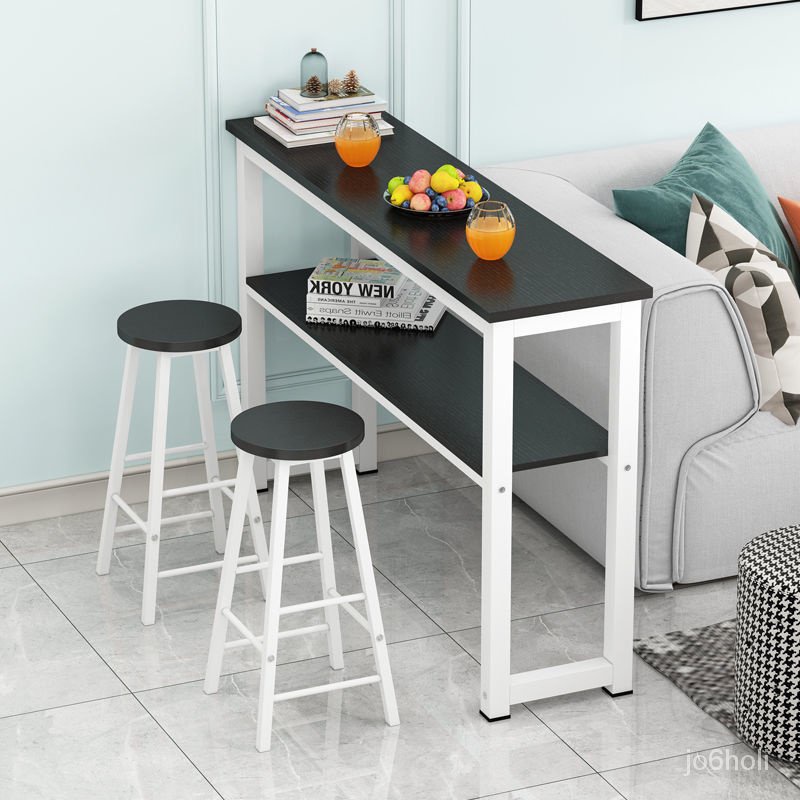 Bar table home living room high table simple bar dining table milk tea ...