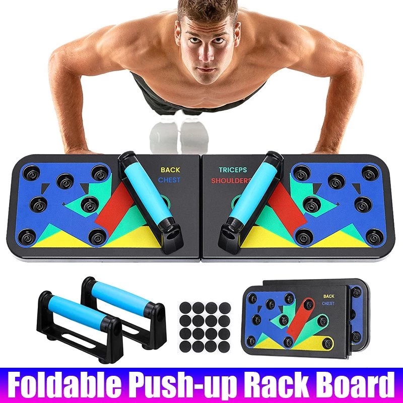 【Ready Stock】NEW 12 in1 Push Up Board Rack Workout Train Exercise ...