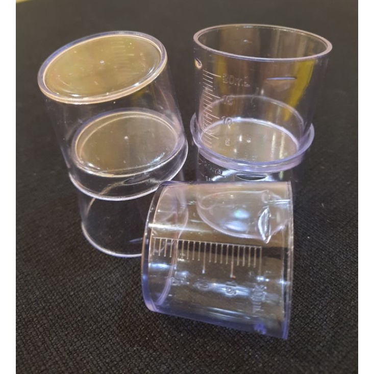 20ml Medicine Syrup / Liquid Plastic Measuring Cup - 1 piece | Shopee ...