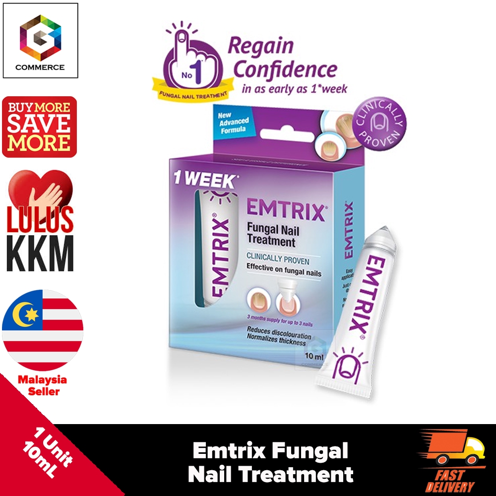 Emtrix Fungal Nail Treatment 10mL | Shopee Malaysia