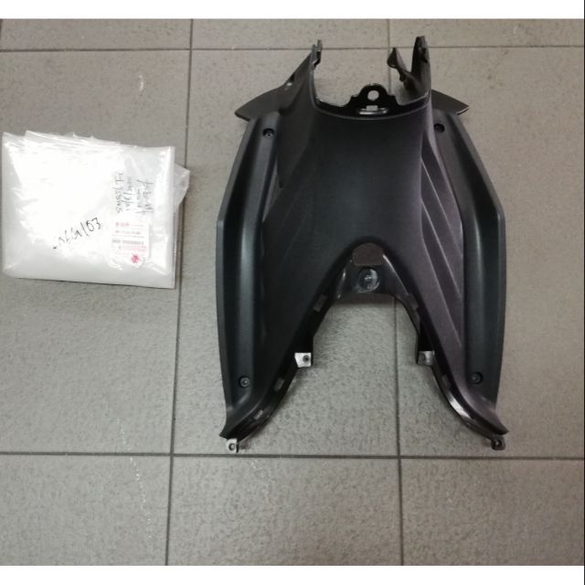 SUZUKI SMASH FI LEG SHIELD CENTRE LOWER BLACK ORIGINAL SUZUKI | Shopee ...