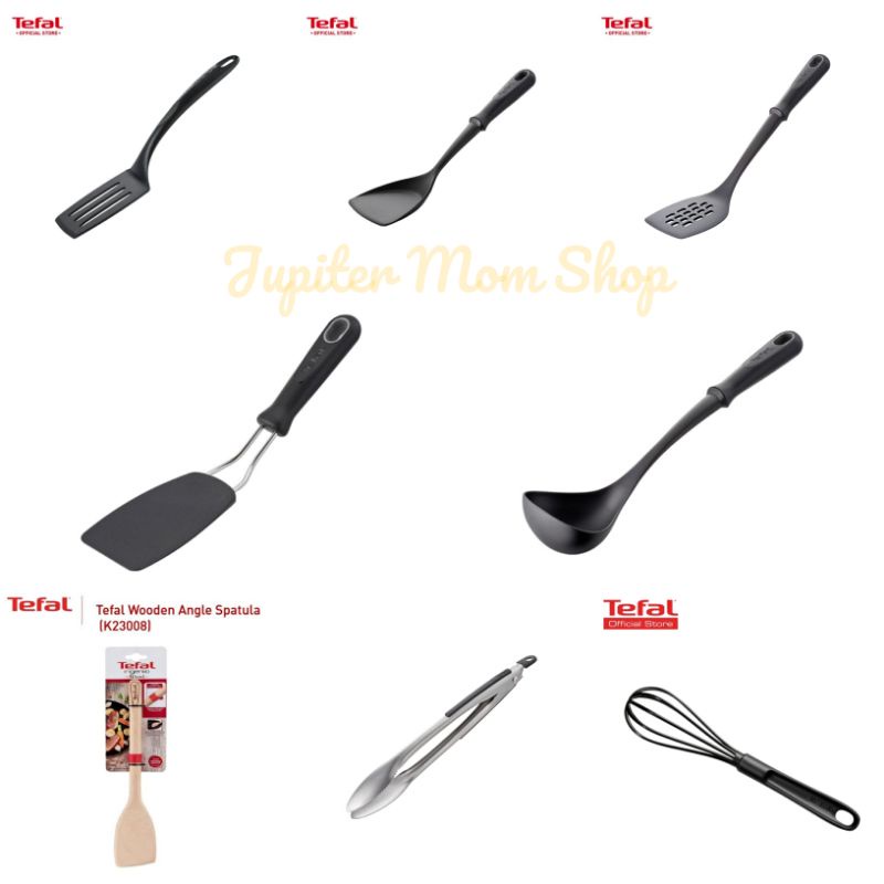 Tefal Kitchen Bievenue Small Spatula / Turner Spatula/ Flexible Angle ...