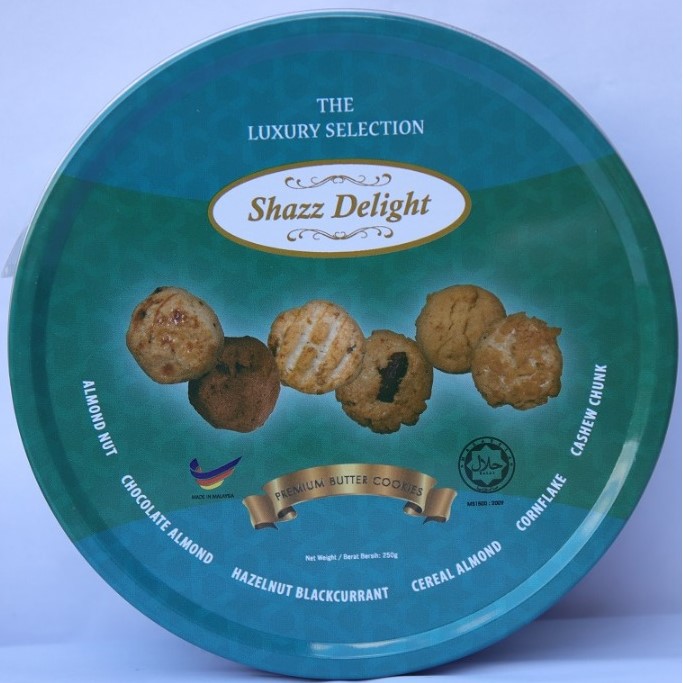 雑誌で紹介された Delight Shazz Luxury 200g Cookies Sugee Milk Premium Assorted ...