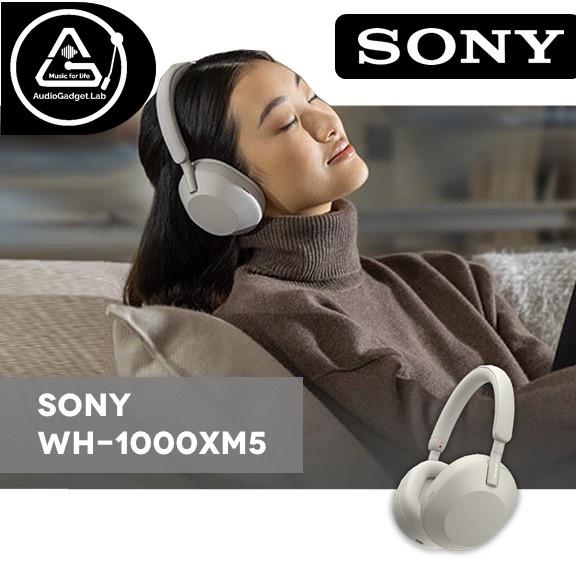 Sony WH-1000XM5 / WH1000XM5 Wireless Bluetooth Over the Ear Active Noise Cancelling Headphones ...