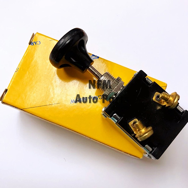 Car Show Push Pull Head Lamp Switch 2 Terminals(Pull 1 time)( Made in ...