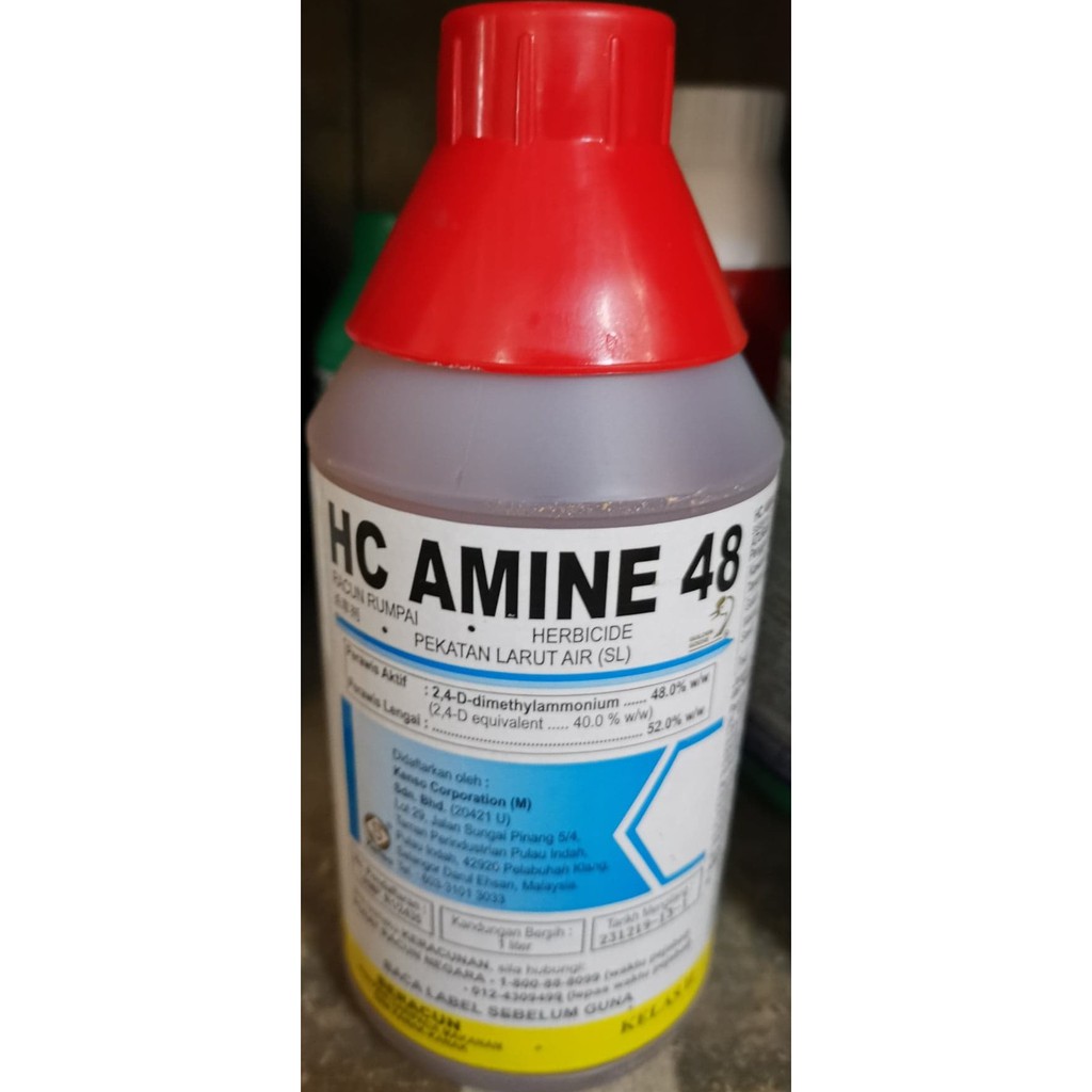 (1L) Racun rumput keladi/herbicides HC Amine 48 | Shopee Malaysia