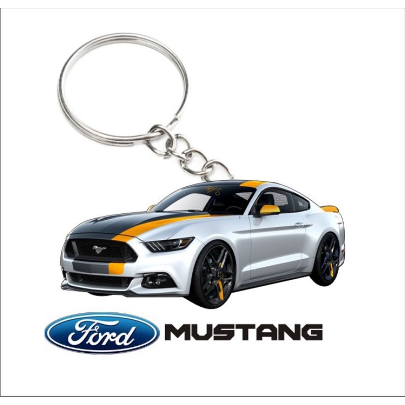 Ford mustang keychain (2d) | Shopee Malaysia