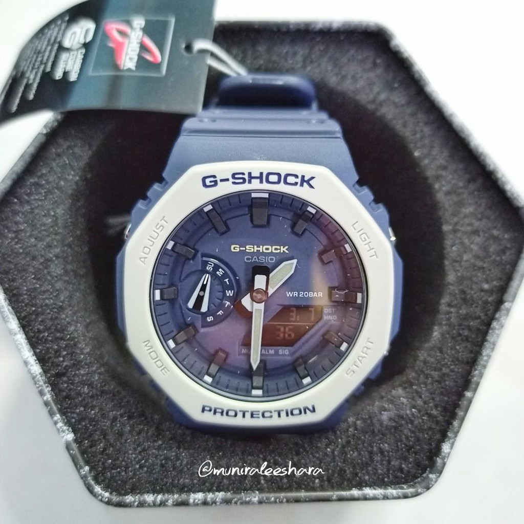 Original G-SHOCK Casio TMJ Biru GA-2110ET-2ADR | Shopee Malaysia