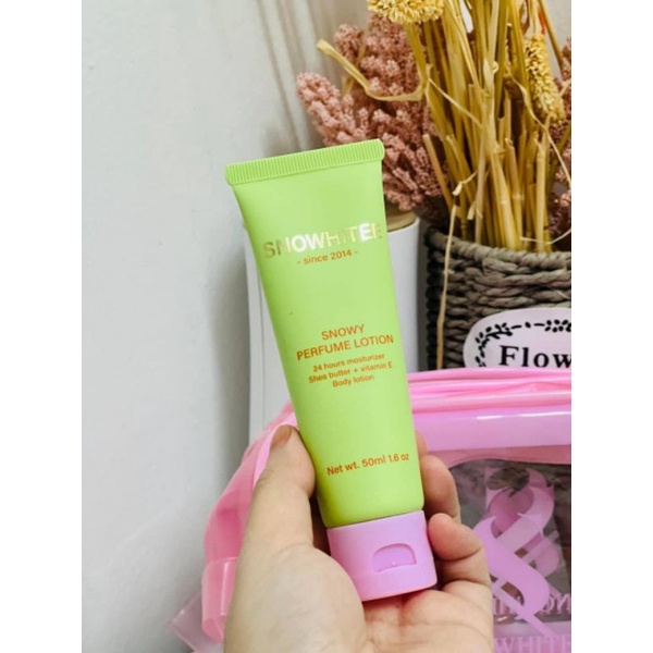 SNOWY PERFUME LOTION BY SNOWHITE 50ML (moisturizer, vit E) LIMITED ...