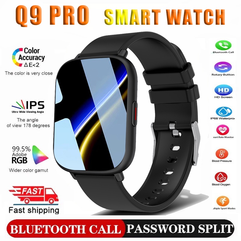 HL Q9pro 1.85inch Large Screen New Smart Watch Men Body Temperature ...