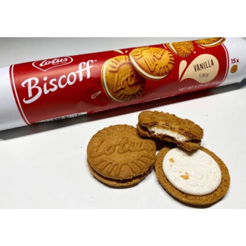 LOTUS BISCOFF SANDWICH COOKIES | Shopee Malaysia