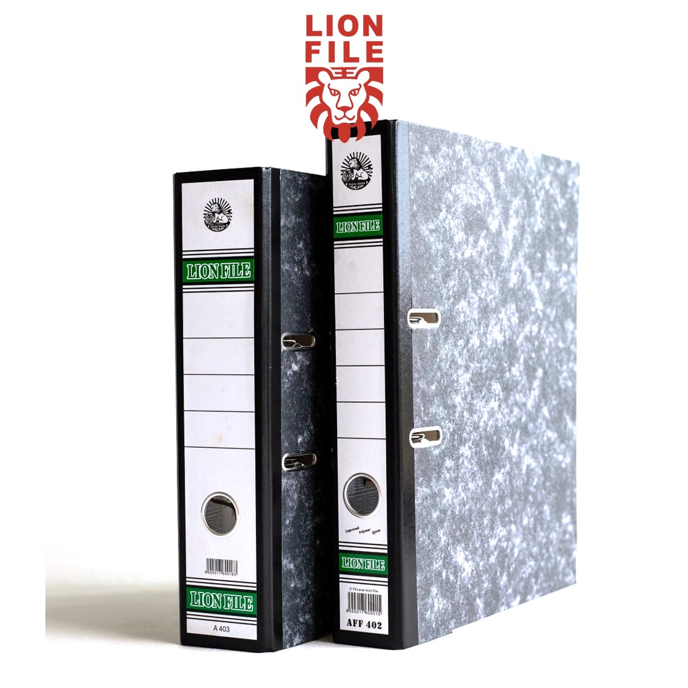Lion File Lever Arch File / Ring File + Index Divider/Fail Kulit Keras ...
