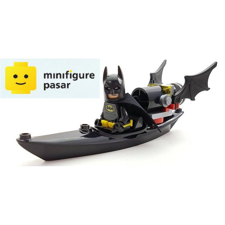sh329 Lego The Batman Movie 70923 - Batman Minifigure with Kayak Black ...
