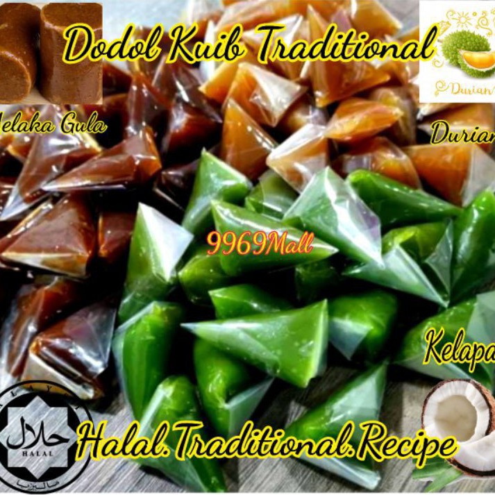 Ready Stock Dodol Kuih Traditional / Dodol Asli / Dodol Durian / Dodol ...