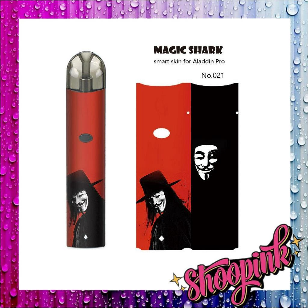 MAGIC SHARK FULL BODY SMART SKIN STICKER COVER FOR ALADDIN PRO ...