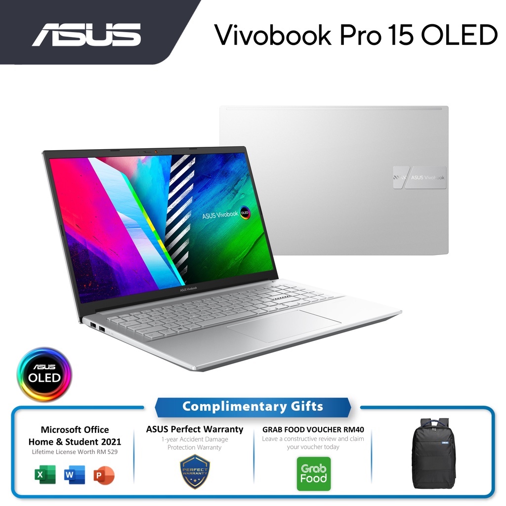 ASUS Vivobook Pro 15 OLED K3500 Price in Malaysia & Specs - RM2709 ...