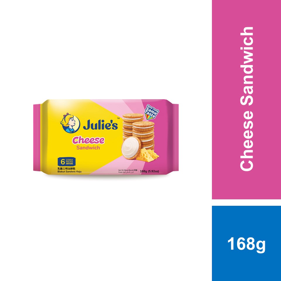 Julie's Cheese Sandwich 168g | Shopee Malaysia