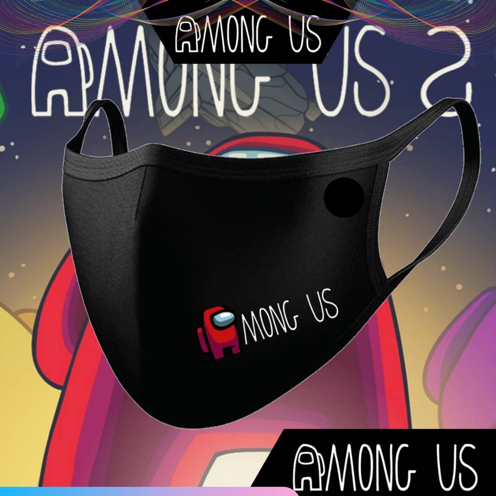 Owiki AMONG US Design, 4plyReusable Face Mask | Shopee Malaysia
