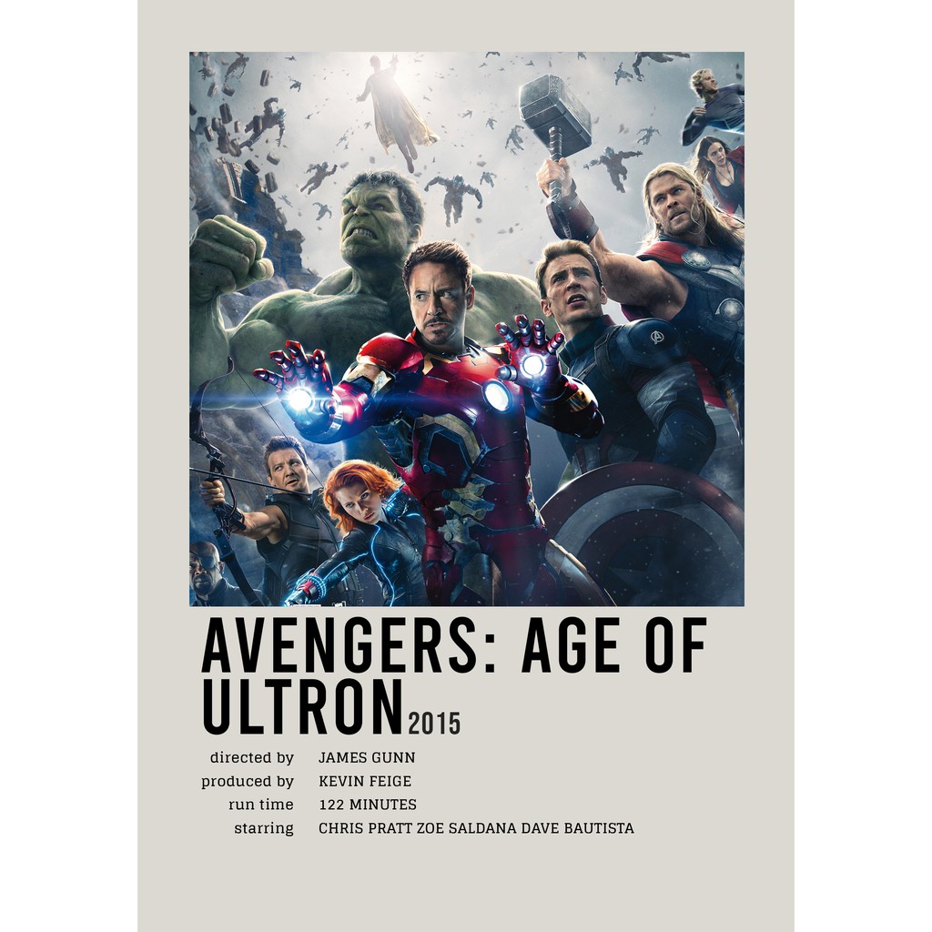 Avengers Age Of Ultron Official Movie Poster