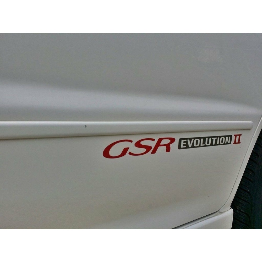 Lancer Evolution 2 GSR Side Decals Sticker CE9A EVO 1 2 3 JDM Rare OE ...