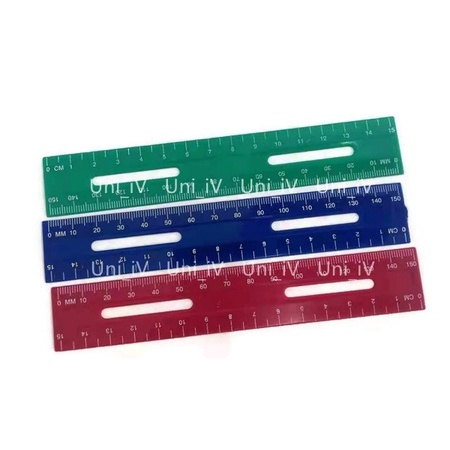 Colour Plastic Ruler 15cm Pembaris Plastik | Shopee Malaysia