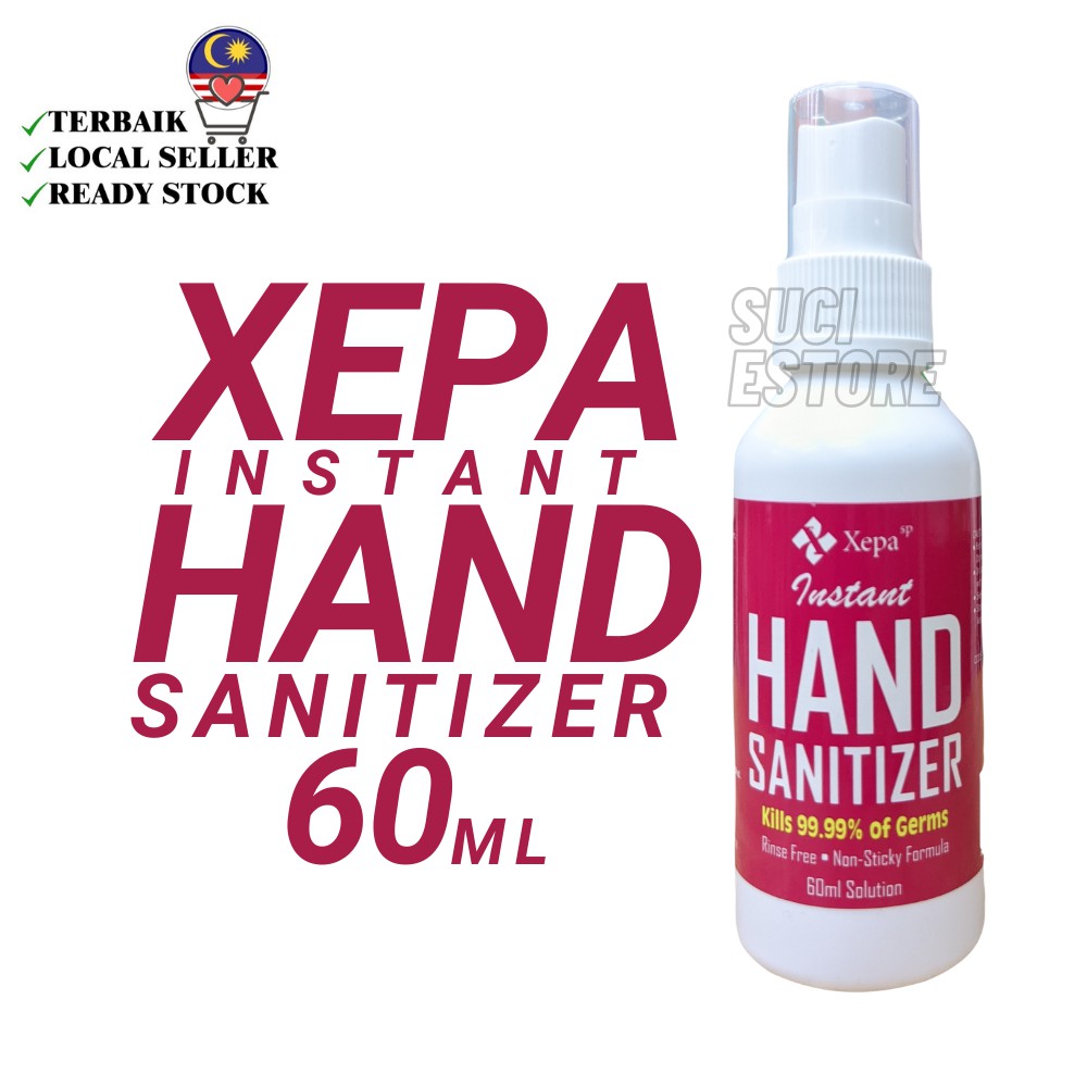 Xepa Instant Hand Sanitizer Gel 60ml | Shopee Malaysia