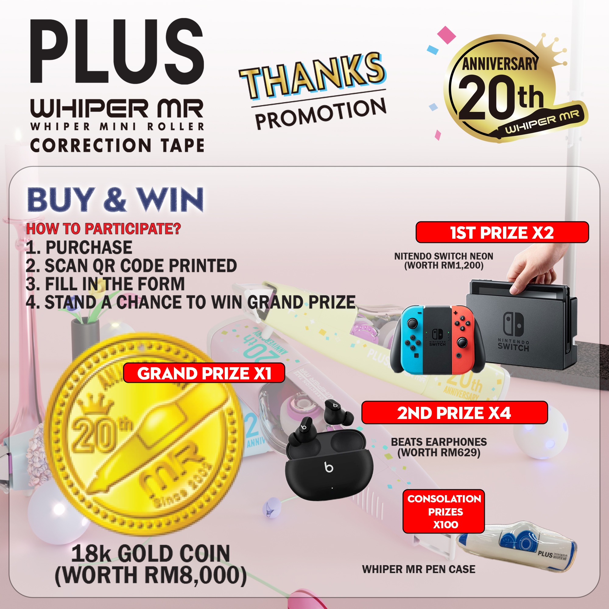 PLUS Stationery Official Store Online, August 2022 | Shopee Malaysia