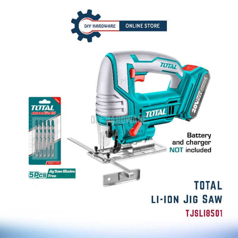 TOTAL Li-ion Jig Saw TJSLI8501 | Shopee Malaysia