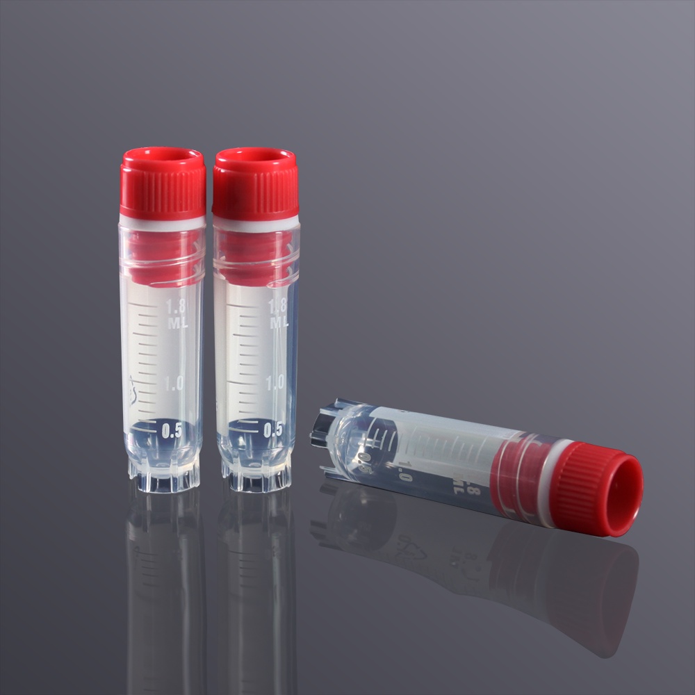 Ready stock cryogenic vial 2ml cryovial cryotube sterile freestanding ...