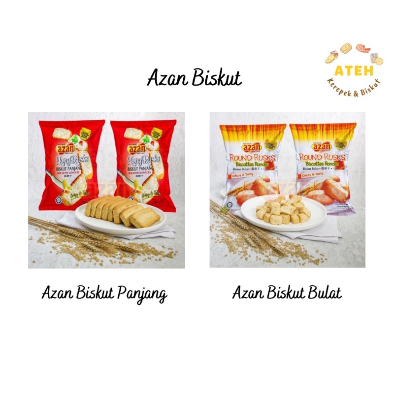 Azan Biskut Panjang | Azan biskut Bulat | Biskut Budaya Panjang ...