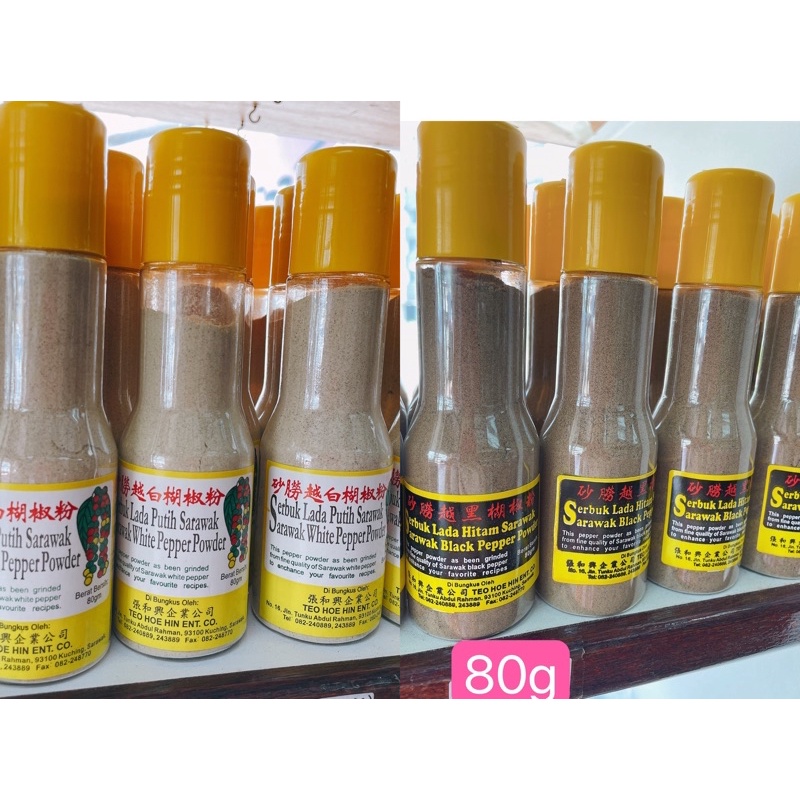 Sarawak white/black pepper powder Original纯正白胡椒粉，黑胡椒粉 | Shopee Malaysia