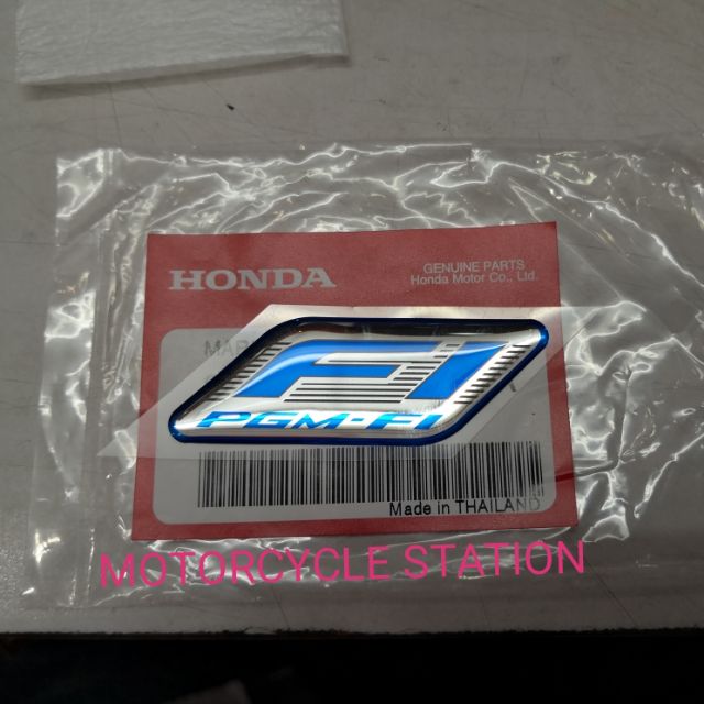 STICKER PGM-FI ORIGINAL HONDA Emblem Fi Sticker 100% | Shopee Malaysia