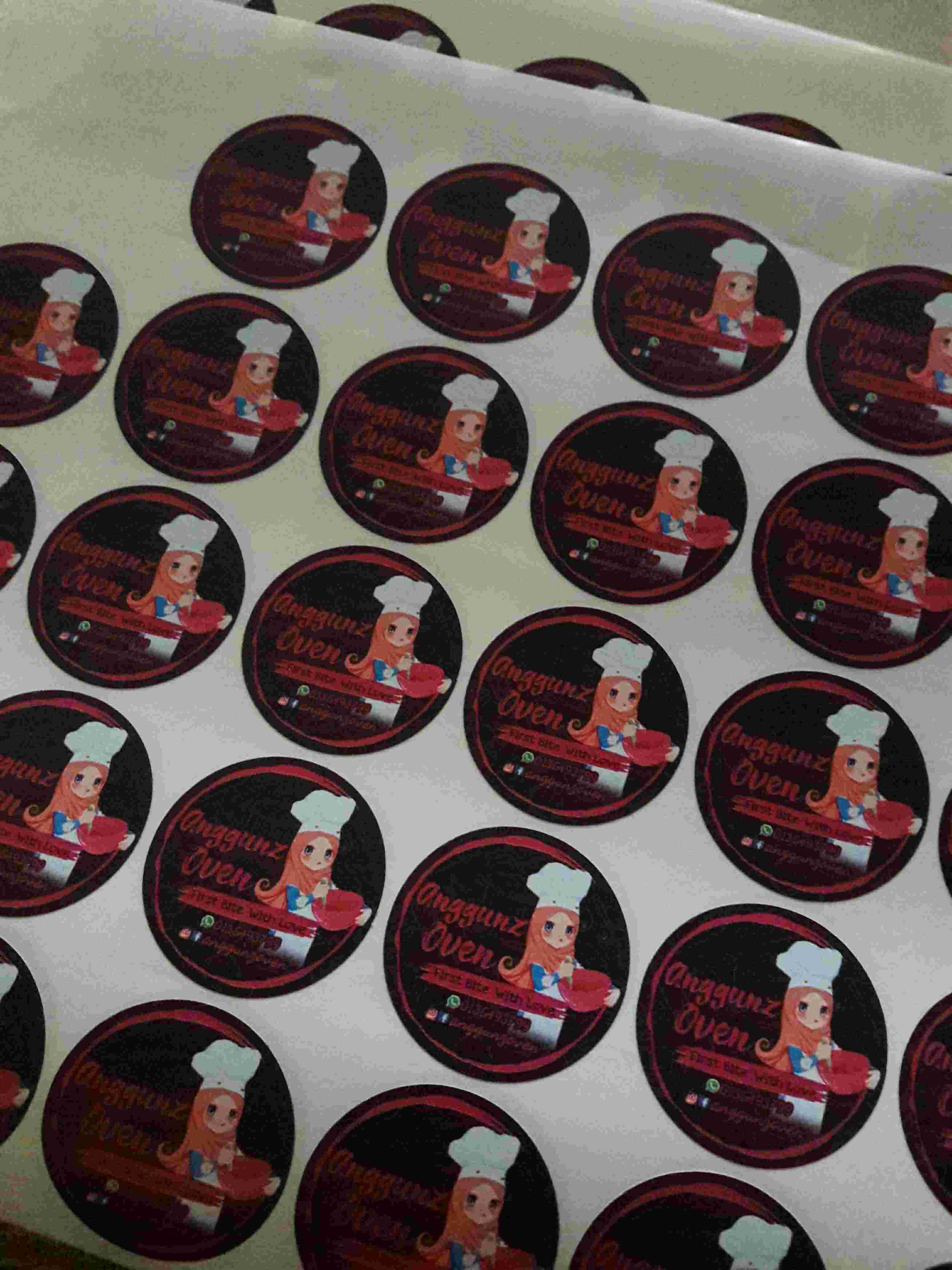 STICKER PRODUK LABEL STIKER MURAH 4CM 100pcs | Shopee Malaysia