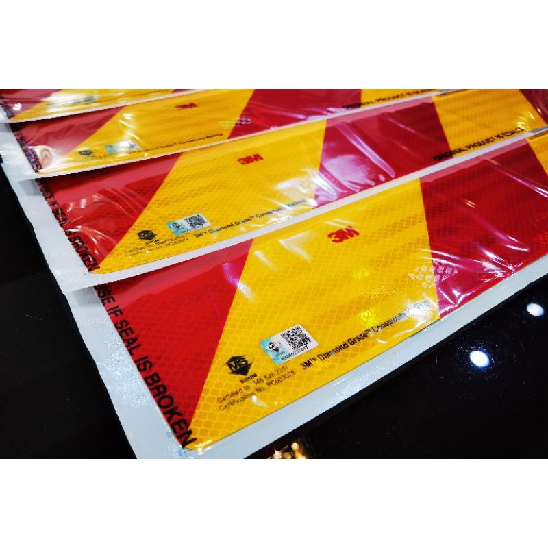 3m reflective sticker sticker puspakom diamond grade lorry sticker lori ...