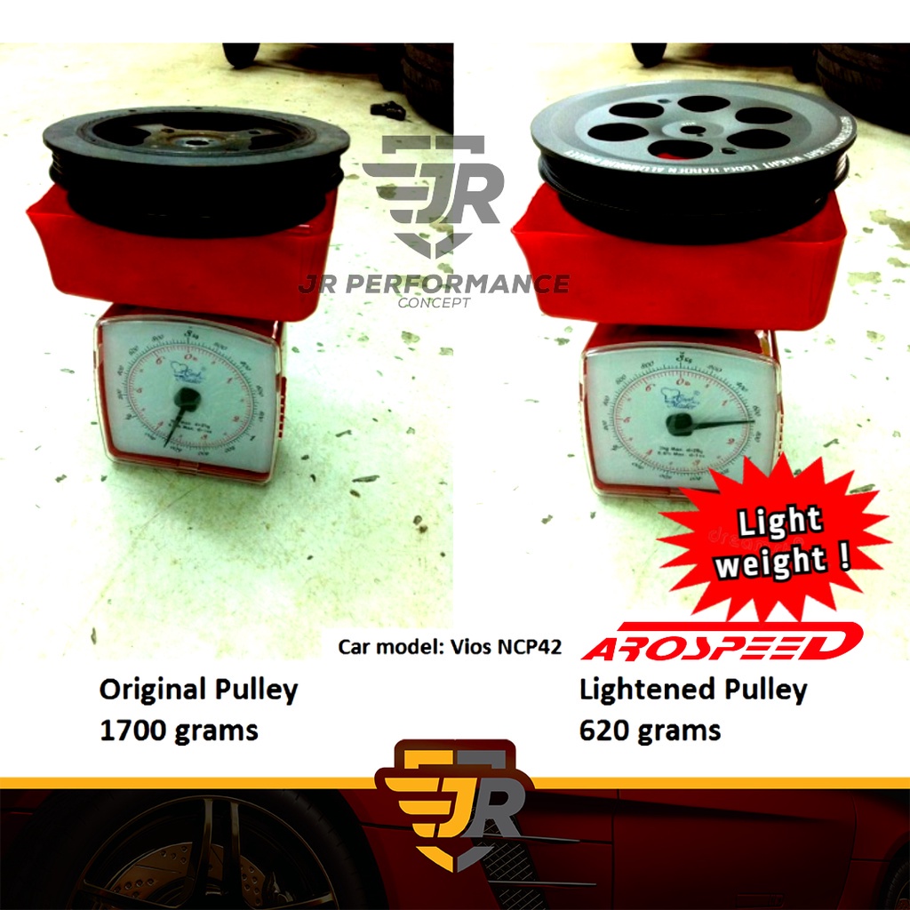 Arospeed Harden Lightweight Crank Shaft Pulley Pully Kits Kia Forte 2.0 ...