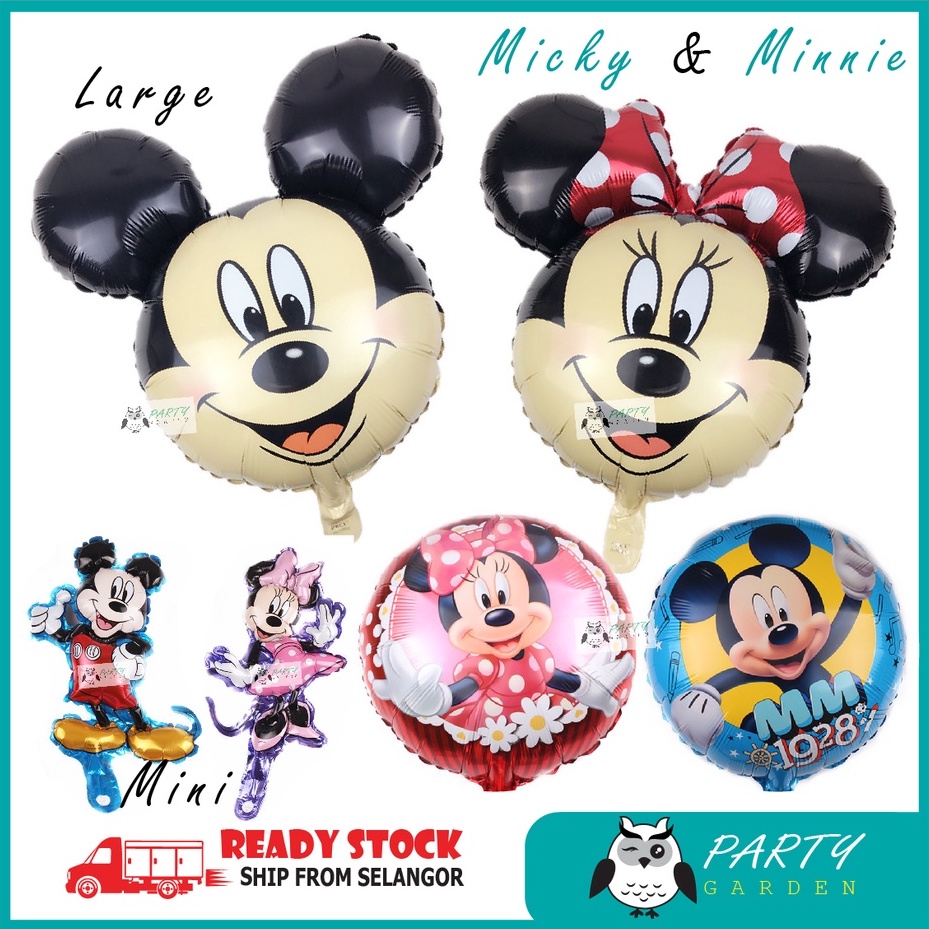 Graduation Mickey minnie Foil Balloon 18inch | Shopee Malaysia