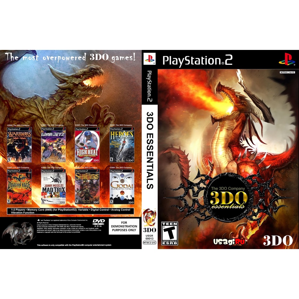 PS2 DVD 3DO ESSENTIALS 8 IN 1 | Shopee Malaysia