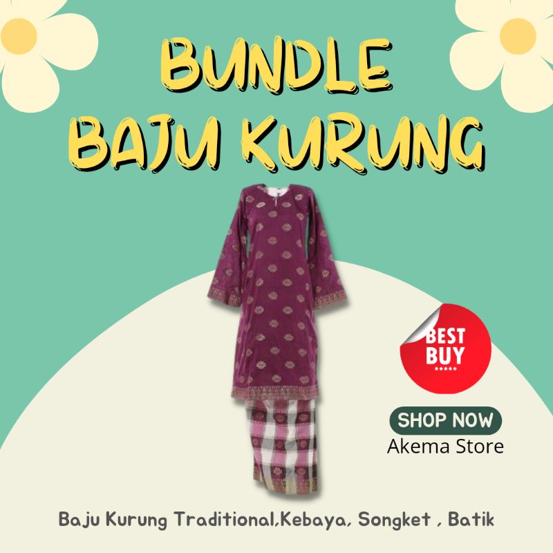 Baju Kurung Bundle Murah | Shopee Malaysia
