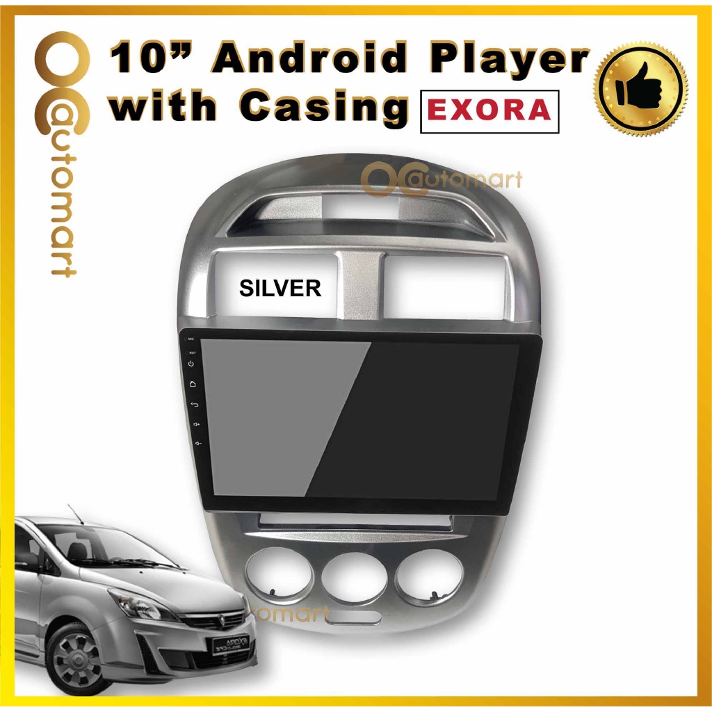 10 Inch ANDROID PLAYER WITH CASING PROTON EXORA (Silver) | Shopee Malaysia