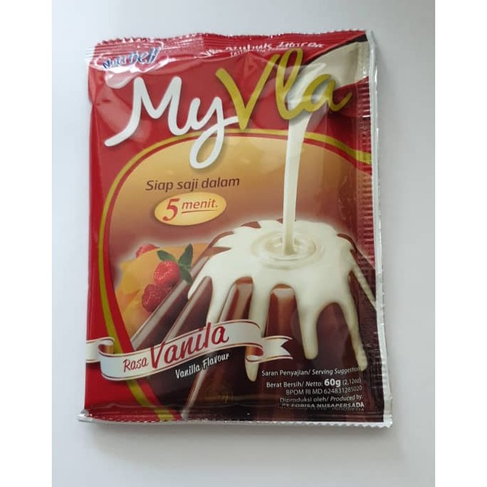 Nutrijell My Vla / My Vla Bubuk Instan / Instant Vla Powder chocolate ...