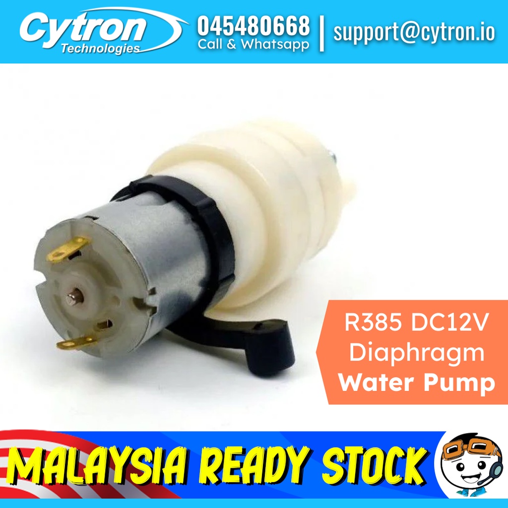 R385 DC12V Diaphragm Water Pump Suitable for Arduino Raspberry Pi ... R385 DC12V Diaphragm Water Pump Suitable for Arduino Raspberry Pi ...