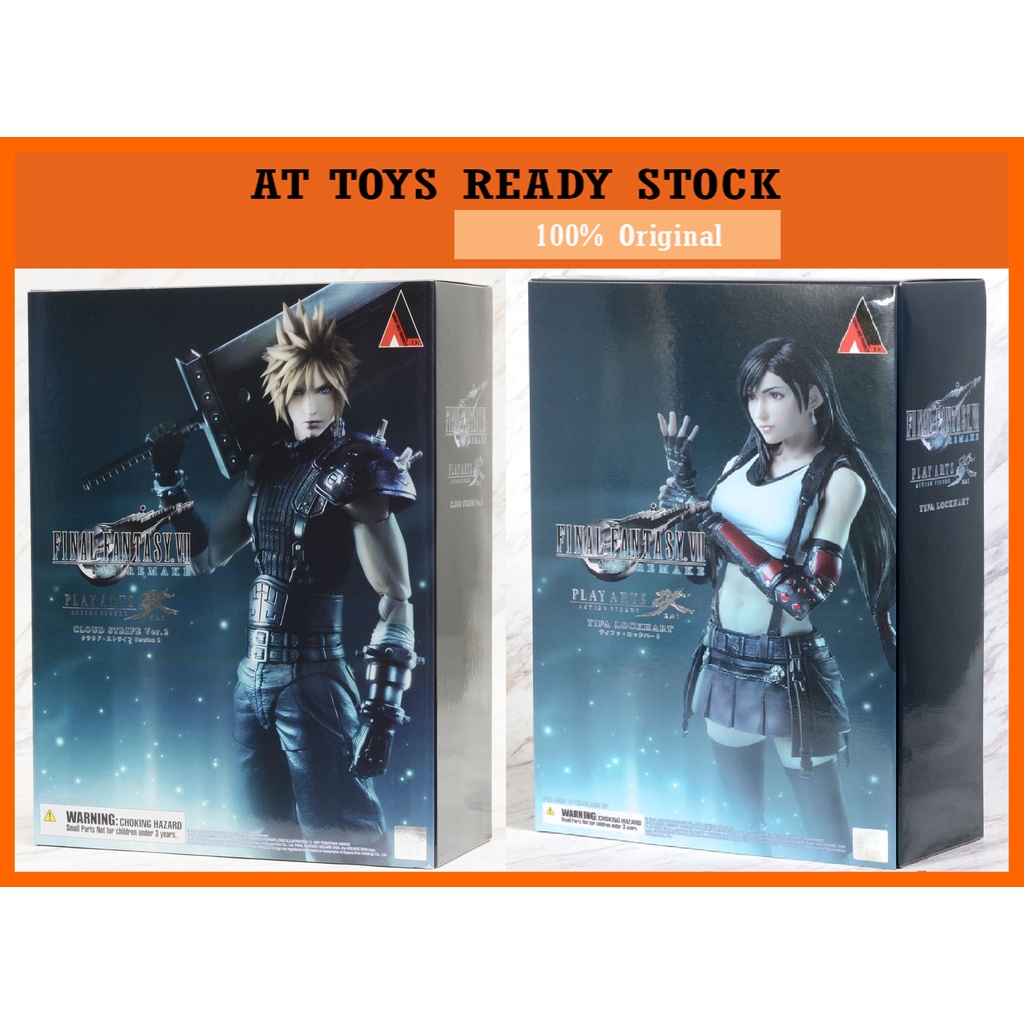 -ORIGINAL-Play Art Kai Cloud strife and Play Art Kai Tifa Lockhart (Set of 2) | Shopee Malaysia
