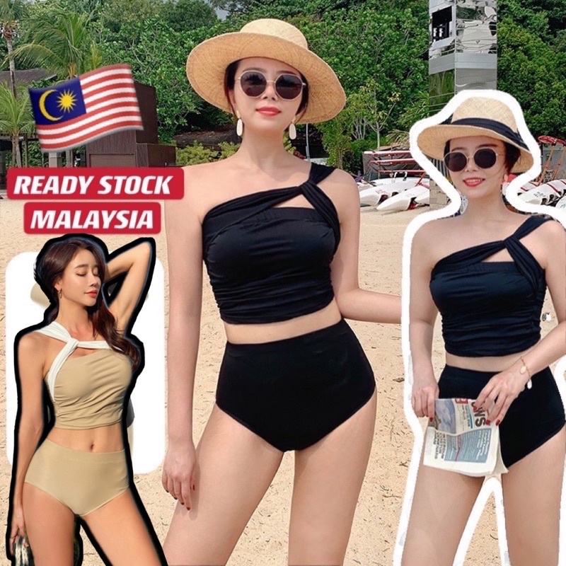 Malaysia bikini swimsuit swimwear BAJU RENANG BIKINI SET FAST SHIPPING | Shopee Malaysia