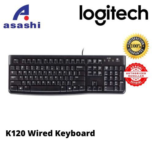 ☸logitech k120 usb wired keyboard + b100 mice combo | BeeCost