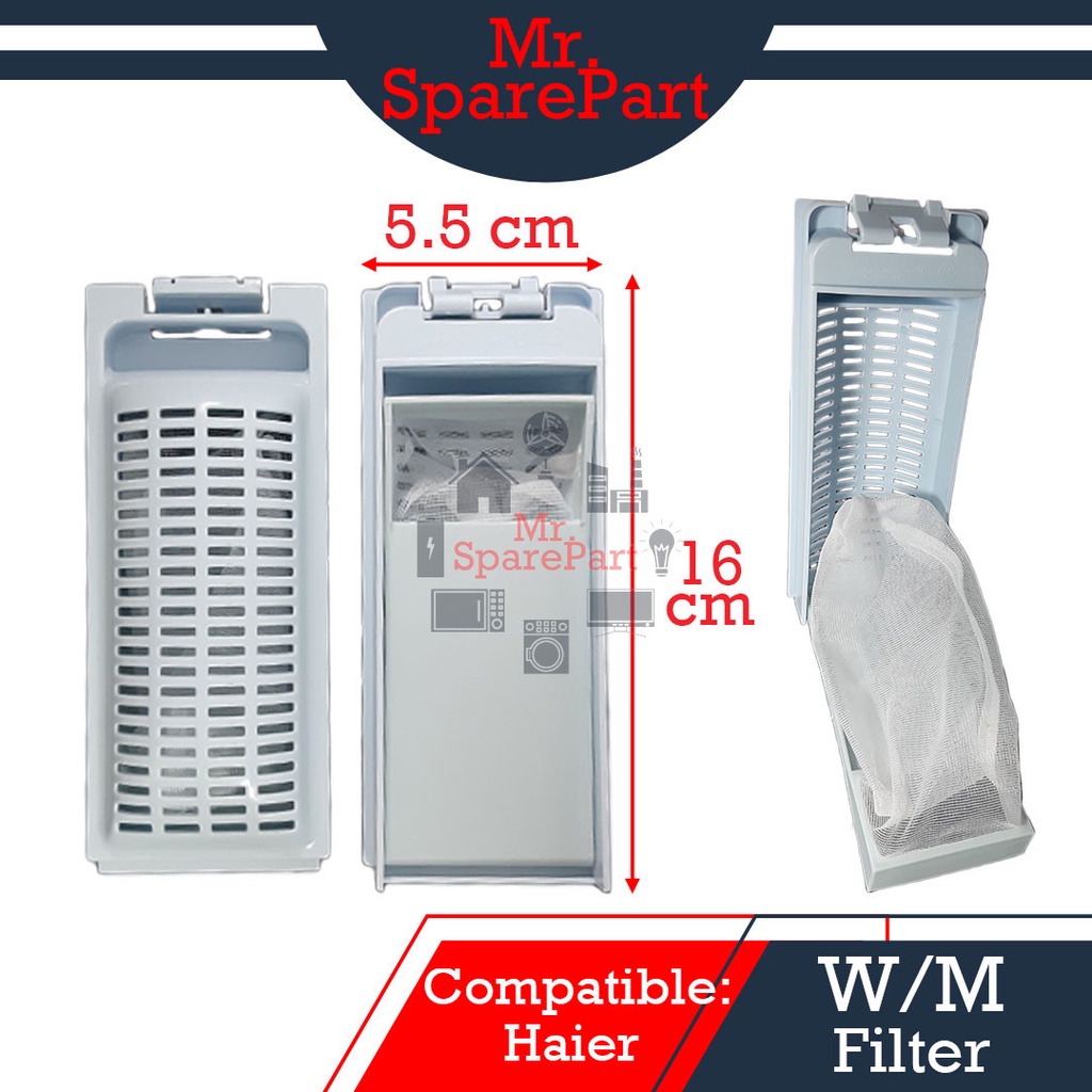 ( Compatible : Haier ) Washing Machine Dust Filter ( 16*5.5 cm ...